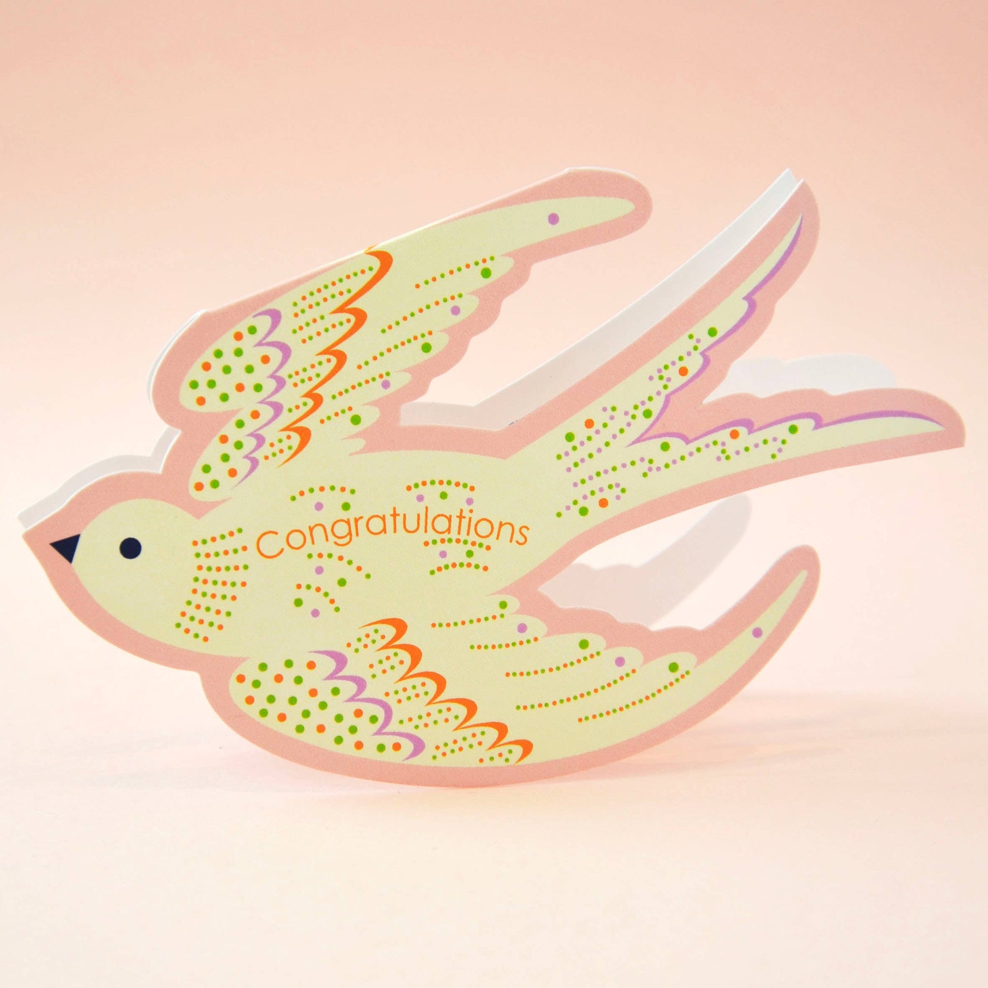 Rocking Bird Congratulations Card | Die Cut & Sustainable – Forget Me ...